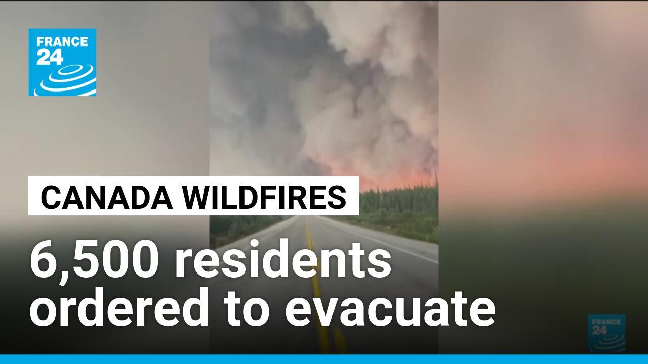 More than 6,500 residents ordered to evacuate as wildfires ravage Canada's Northwest Territories ...